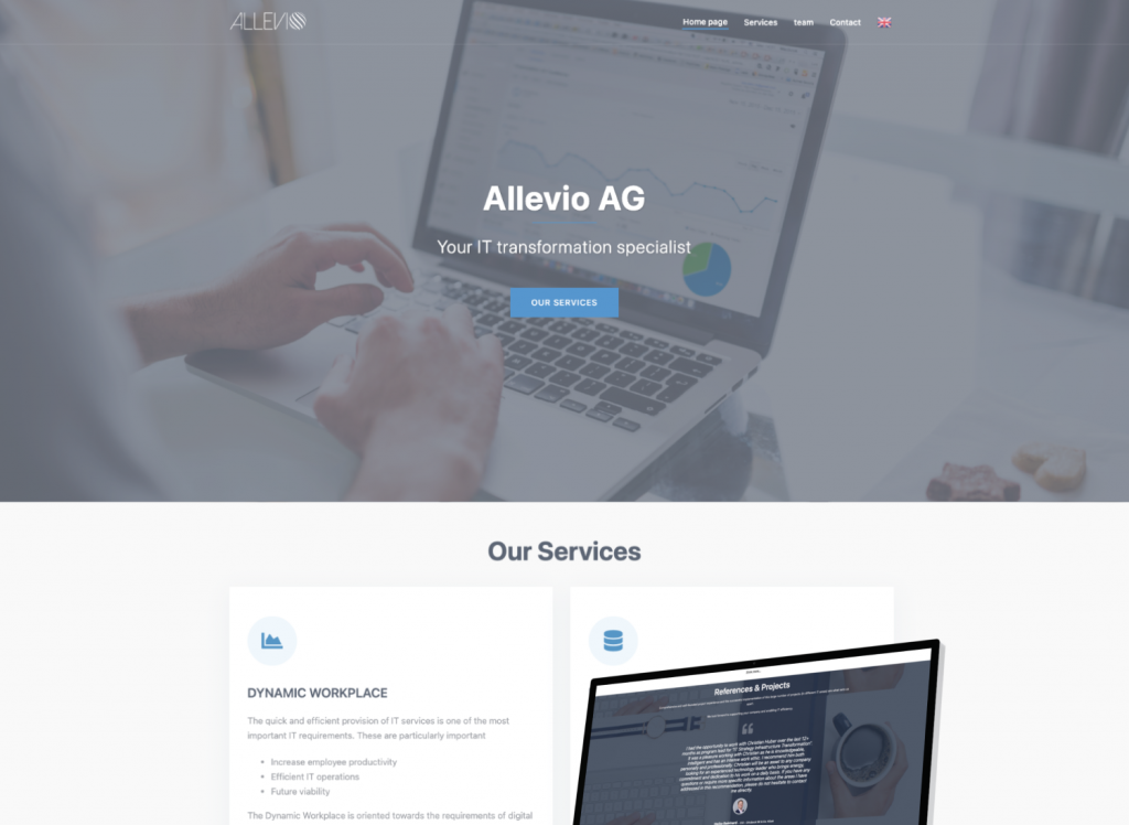 Allevio AG - Devgo.ai - Software Development