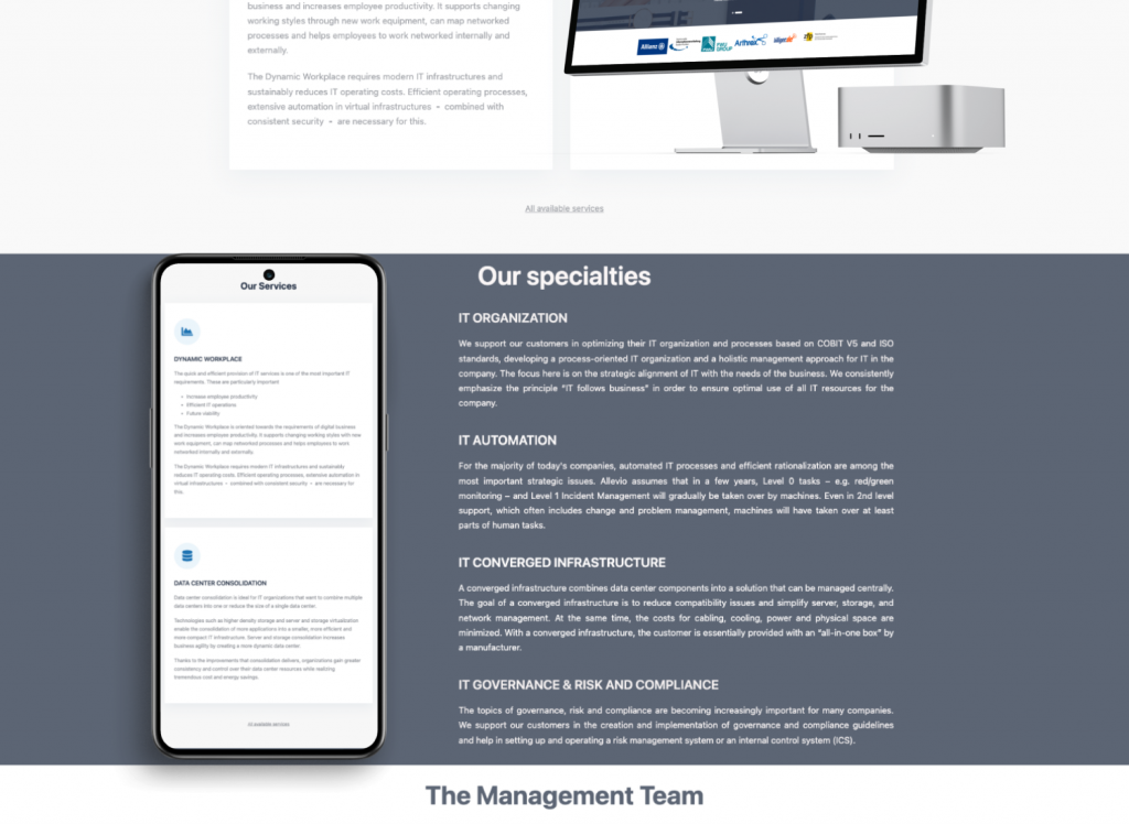 Allevio AG - Devgo.ai - Software Development